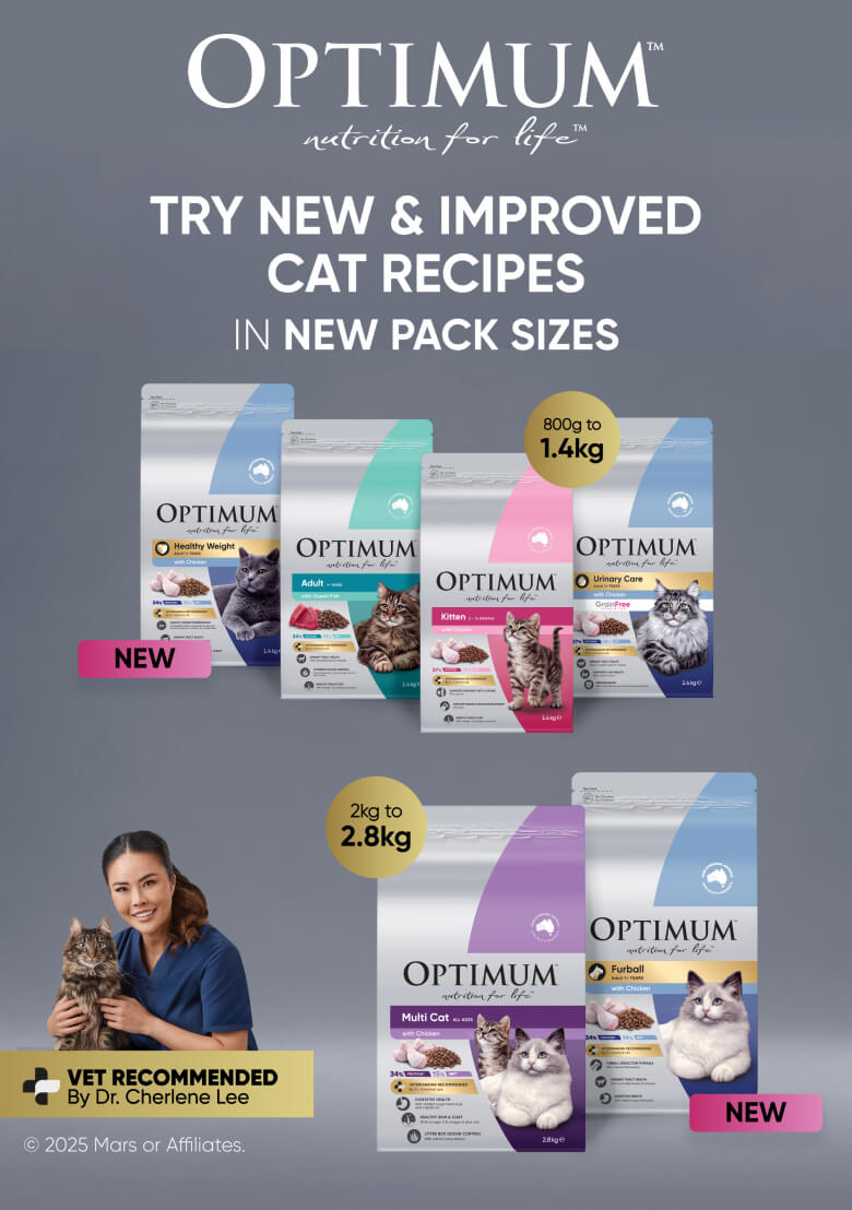 Optimum Cat New Pack Sizes | IGA Supermarkets