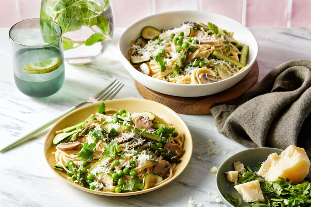 Spring Vegetable Carbonara | IGA Recipes