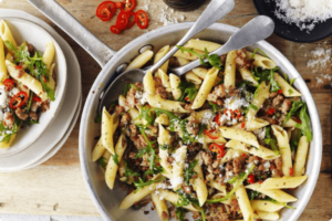 Pork Mince, Chilli & Rocket Penne | IGA Recipes