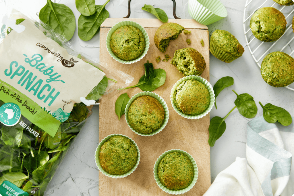 Spinach and Banana Muffins | IGA Recipes