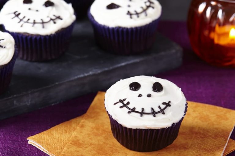 Chocolate Skeleton Cupcakes | IGA Recipes