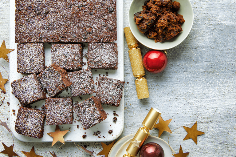 Christmas Pudding Brownies | IGA Recipes