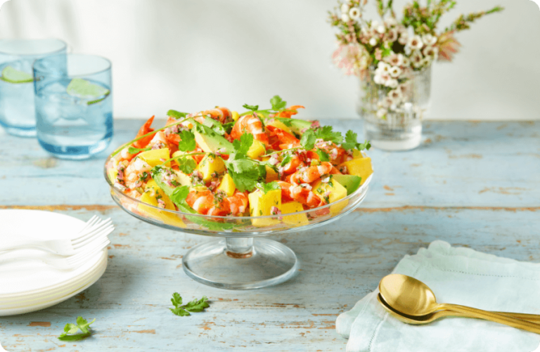 Prawn, Mango and Avocado Salad | IGA Recipes